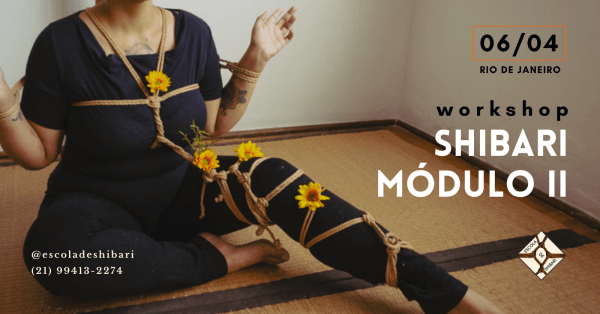 Workshop de Shibari Básico II - Rio de Janeiro em Rio de Janeiro - Sympla