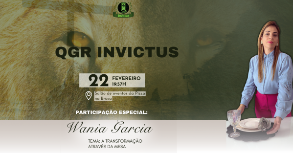 QGR Invictus em Goiânia - Sympla