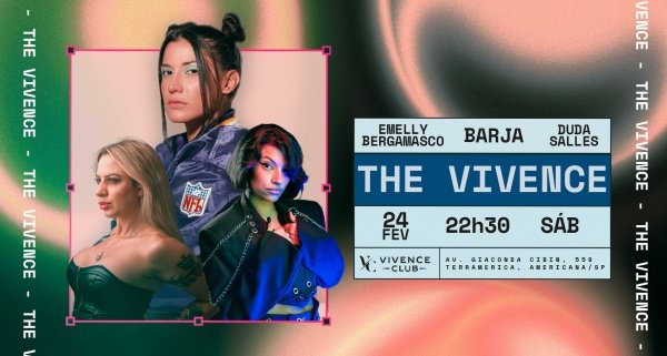 THE VIVENCE APRESENTA BARJA ! em Americana - Sympla