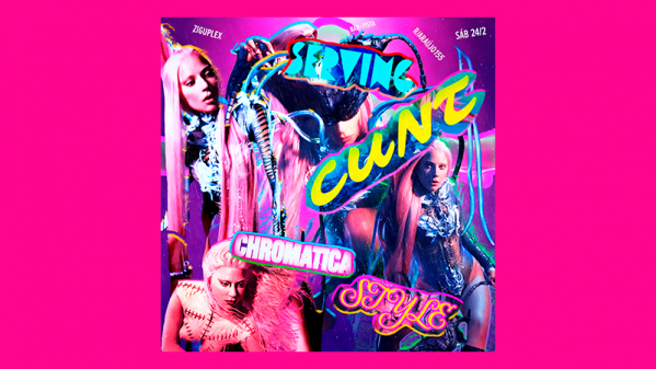 SÁB: Serving CUNT Chromatica Style 24/2 ZIGDUPLEX em São Paulo - Sympla