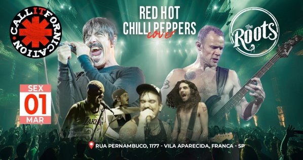 RHCP COVER em Franca - Sympla