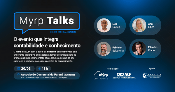 Myrp Talks (Edição Especial Curitiba) em Curitiba - Sympla
