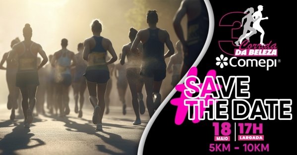 3ª CORRIDA DA BELEZA COMEPI em Porto Velho - Sympla