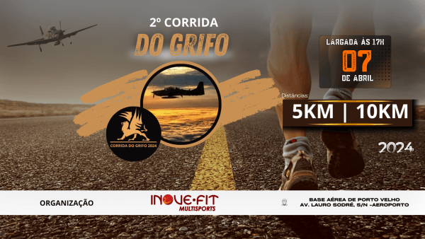 2ª Corrida do Grifo em Porto Velho - Sympla