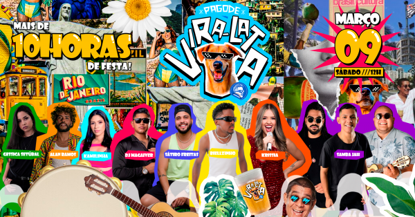 PAGODE VIRA-LATA em Porto Velho - Sympla