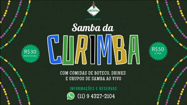 1º Samba da Curimba - Aldeia da Mata em São Paulo - Sympla
