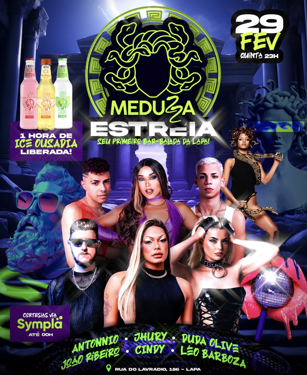 MEDUZZA (ESTREIA NESSA QUINTA 29.02) | 1 Hora de Ice Ousadia Liberada ...