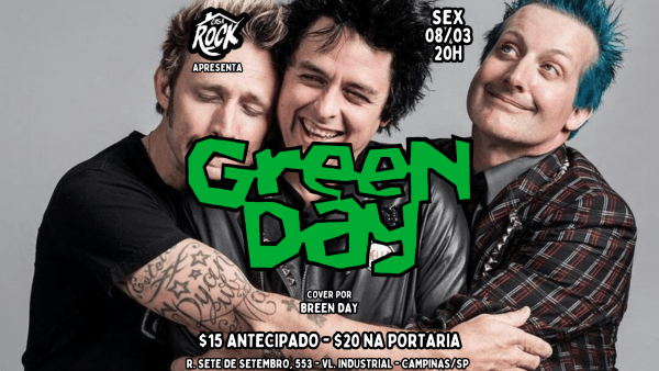 Green Day cover em Campinas - Sympla