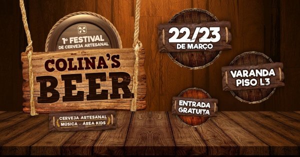 Colina's Beer - Redes Sociais em Serra - Sympla