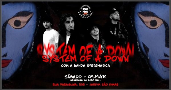 SYSTEMATICA SYSTEM OF A DOWN COVER NO HOCUS POCUS em São José dos ...