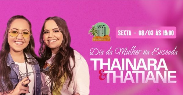 THAINARA E THATIANE em Londrina - Sympla