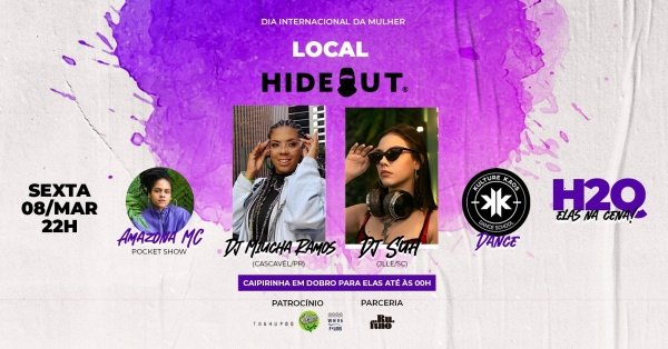 H2Q - Elas na Cena em Joinville - Sympla