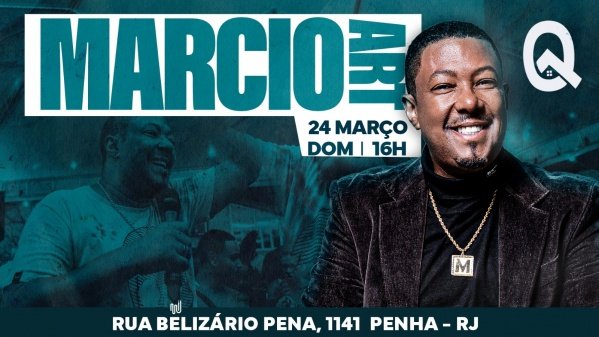 MARCIO ART NA BATUQ - RESENHA QUALQUER NOTA! em Rio de Janeiro - Sympla