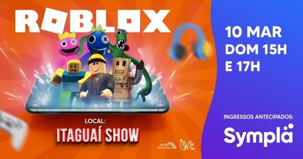 ROBLOX DOS GAMES PARA O TEATRO ! em Itaguaí - Sympla
