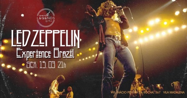 Led Zeppelin Experience Brazil em São Paulo - Sympla