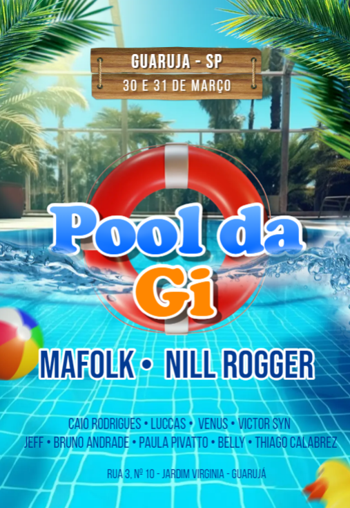 Pool da Gi em Guarujá - Sympla