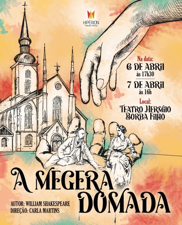 A Megera Domada em Recife - Sympla