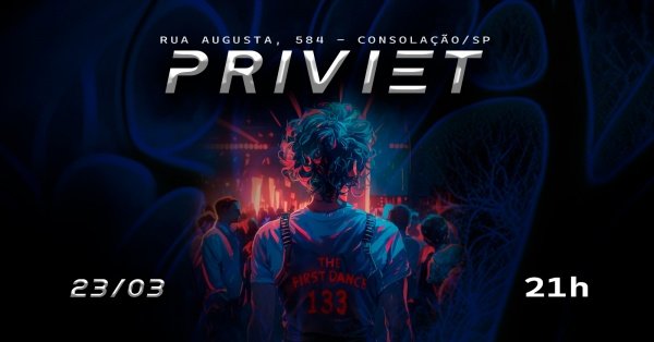 Priviet - The First Dance em São Paulo - Sympla
