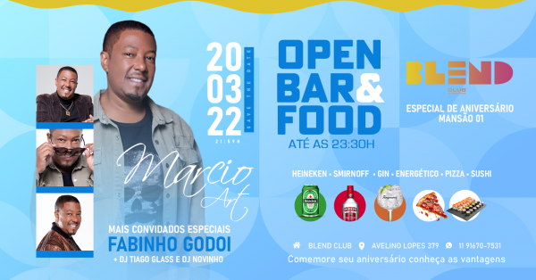 Márcio Art | 2 Anos Blend Club a Mansão 01 em Osasco - Sympla
