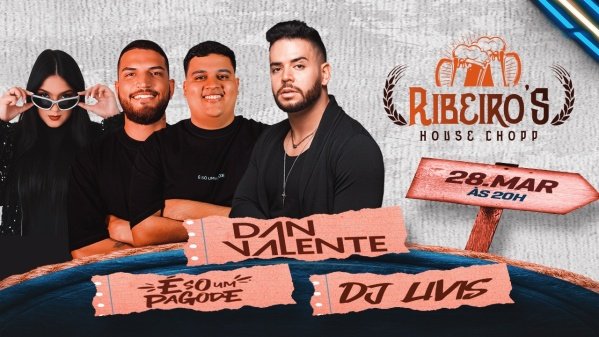 Dan Valente na Ribeiro's em Jacobina - Sympla