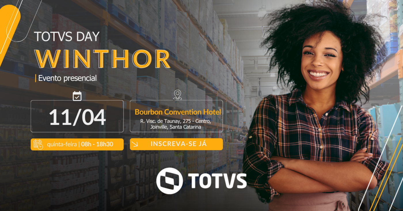 TOTVS DAY WINTHOR | JOINVILLE em Joinville - Sympla