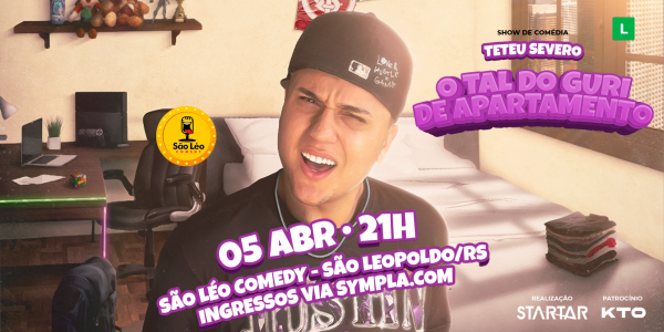 TETEU SEVERO em São Leopoldo - Sympla