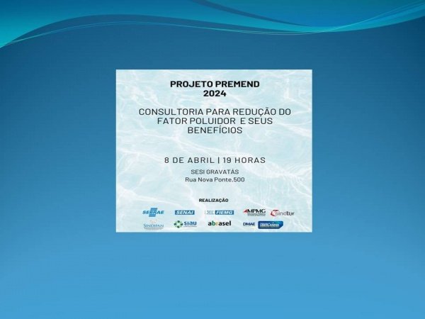 Projeto Premend 2024 em Uberlândia - Sympla