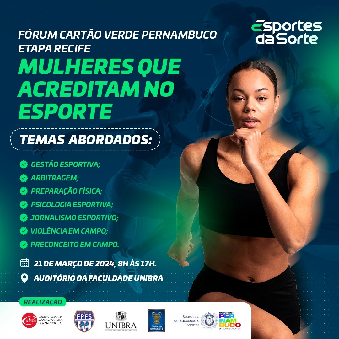 FÓRUM CARTÃO VERDE PERNAMBUCO em Recife - Sympla