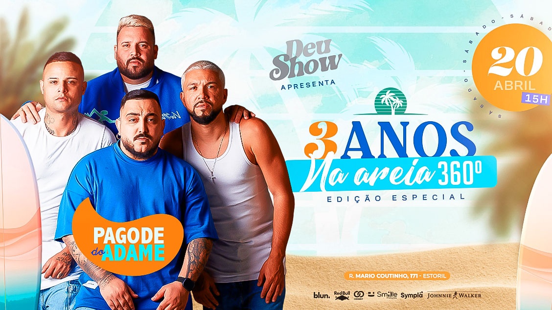 Pagode do Adame - Agenda - Evento ON