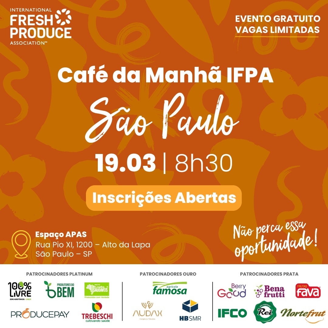 Café da Manhã IFPA 2024 | 19 de março de 2024 (São Paulo) em São Paulo ...