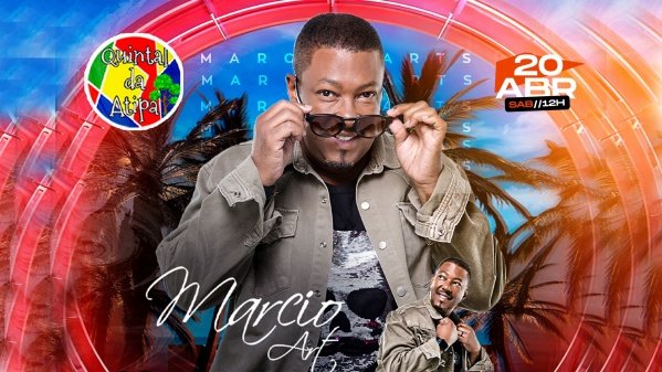 MÁRCIO ART NO QUINTAL DA ATIPA em São Paulo - Sympla