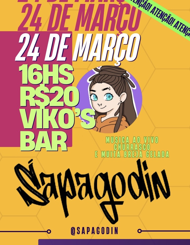 SAPAGODIN em São Paulo - Sympla