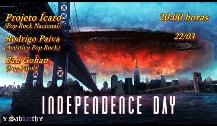 INDEPENDENCE DAY em Brasília - Sympla