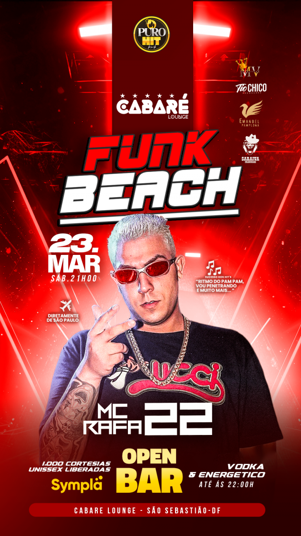 MC RAFA 22 NO CABARE LOUNGE BAR- SÃO SEBASTIÃO-DF em Brasília - Sympla