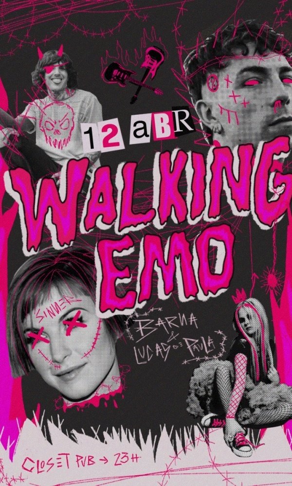 WALKING EMO em Cabo Frio - Sympla