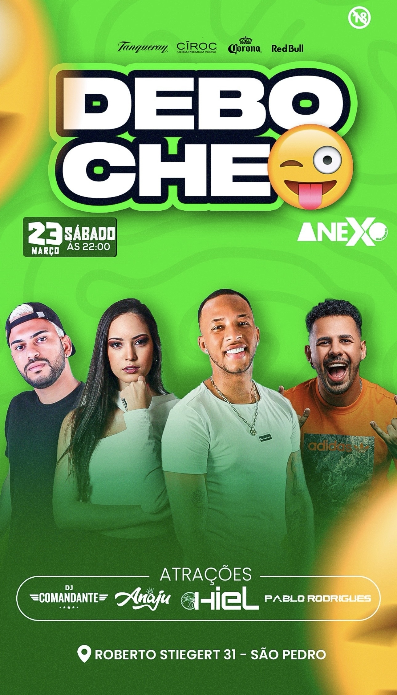 DEBOCHE - HIEL & CONVIDADOS em Juiz de Fora - Sympla