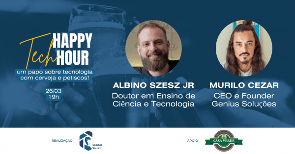 Tech Happy Hour - IA e Tendências de Tecnologia em Ponta Grossa - Sympla