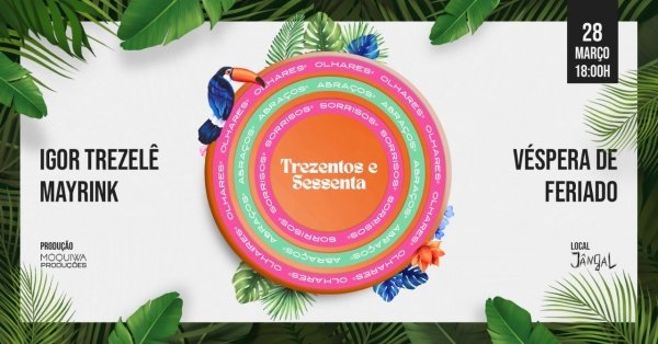 Trezentos e Sessenta - Jangal em Belo Horizonte - Sympla