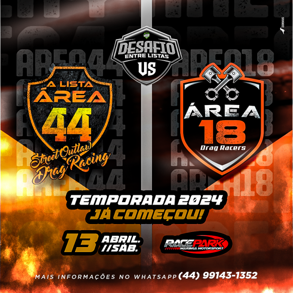 38 ª EDIÇÃO DA LISTA ÁREA 44 em Maringá - Sympla