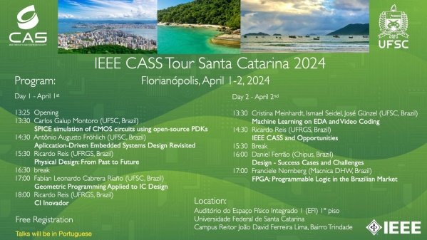 IEEE CASS Tour Santa Catarina 2024 em Florianópolis - Sympla
