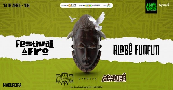 Festival Afro Alabê FunFun em Rio de Janeiro - Sympla