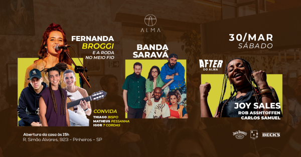 MATHEUS PESSANHA, THIAGO BISPO e IGOR PART. FERNANDA BROGGI + BANDA ...