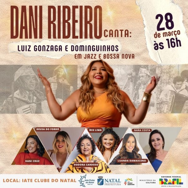 Dani Ribeiro canta: Luiz Gonzaga e Dominguinhos em jazz e Bossa Nova em ...