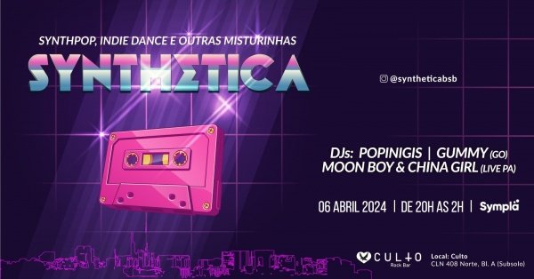 Synthetica em Brasília - Sympla