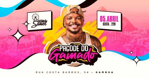PAGODE DO GAMADO - ARENA SAMOL - 05.04 em Rio de Janeiro - Sympla
