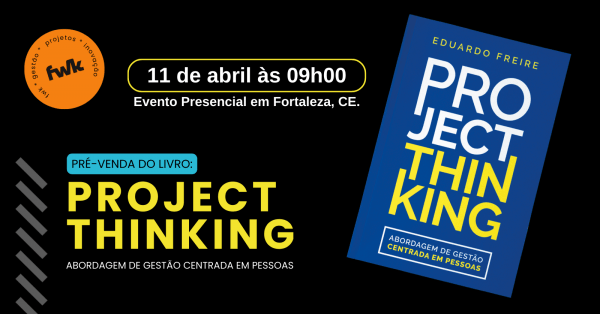 Livro Project Thinking | Pré-venda Fortaleza, CE em Fortaleza - Sympla