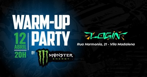 Warm-up Party by Monster! em São Paulo - Sympla