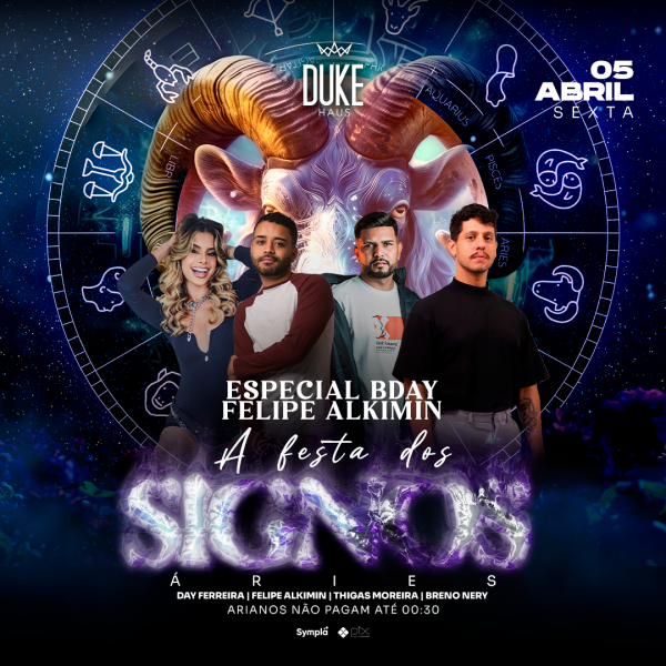 Festa dos Signos: ÁRIES em Montes Claros - Sympla