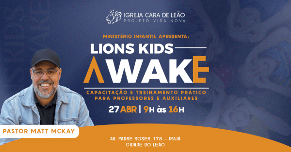 LIONS KIDS AWAKE em Rio de Janeiro - Sympla