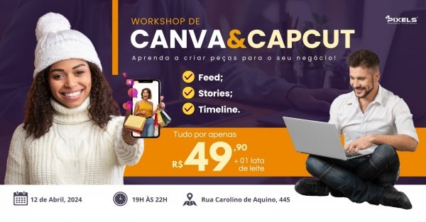 WORKSHOP DE CANVA & CAPCUT em Fortaleza - Sympla